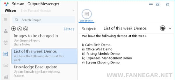 آشنایی با نرم افزار Output Messenger + آموزش تصویری جامع - انفورماتیک فن نگار نوین پاسارگاد