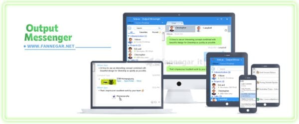 آشنایی با نرم افزار Output Messenger + آموزش تصویری جامع - انفورماتیک فن نگار نوین پاسارگاد